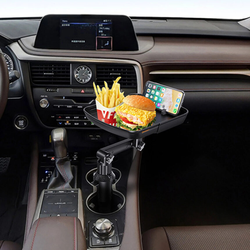CUPA01 Cup Holder Adjustable Tray for Car - Finefix-Kw
